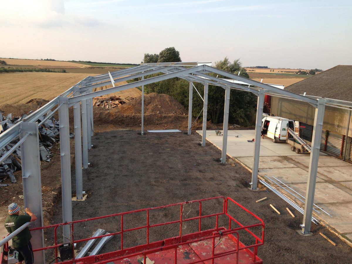 Portal Frame Building - Burden Bros Construction