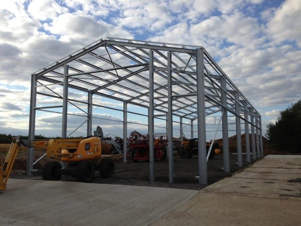 Portal Frame Building - Burden Bros Construction