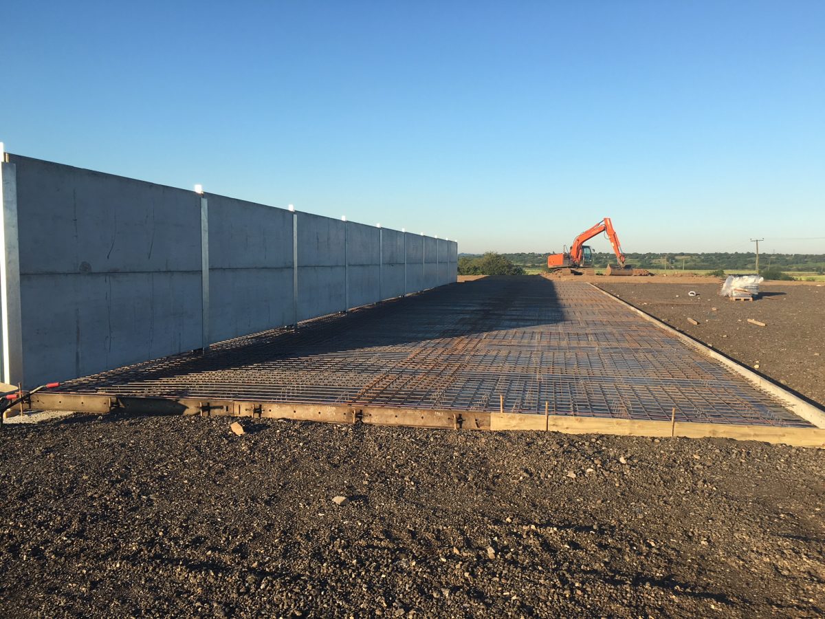 Silage Clamp - Burden Bros Construction