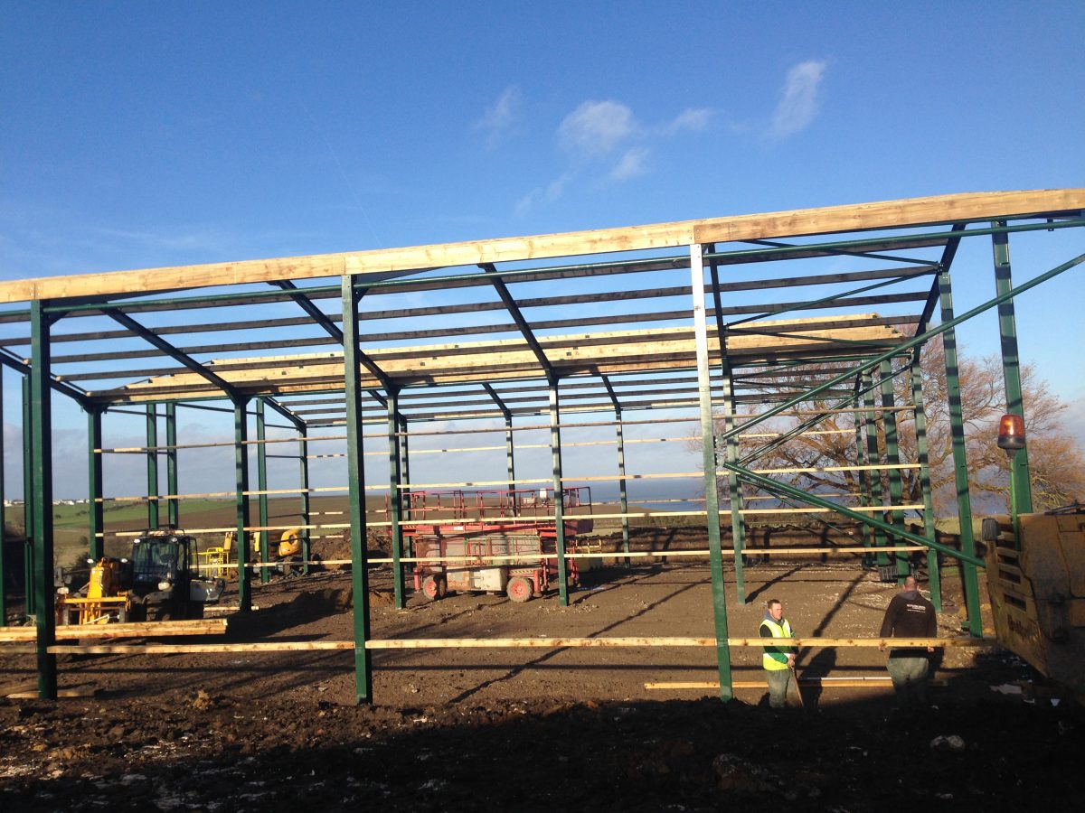 Portal Frame Building - Burden Bros Construction