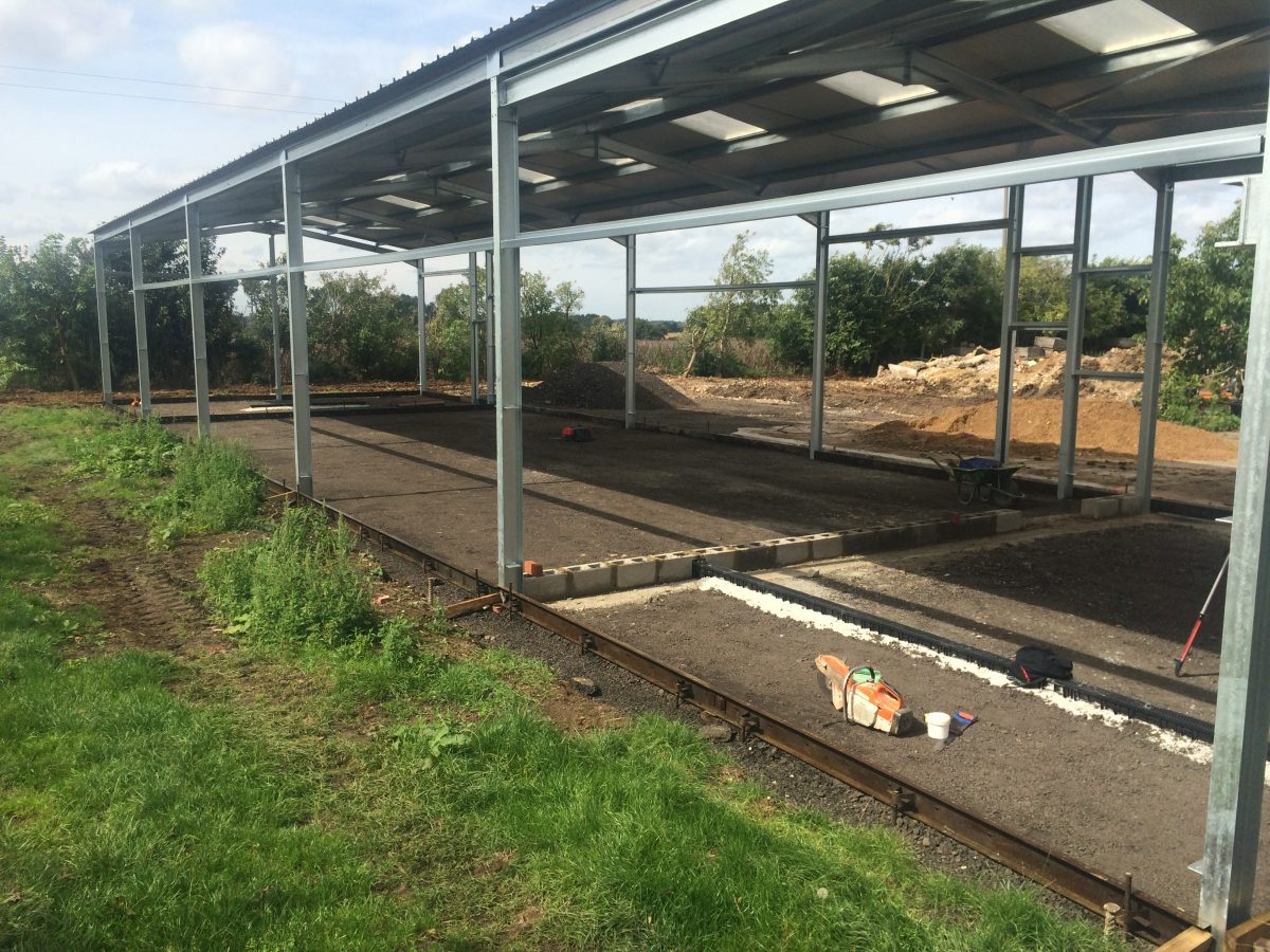 Portal Frame Building - Burden Bros Construction