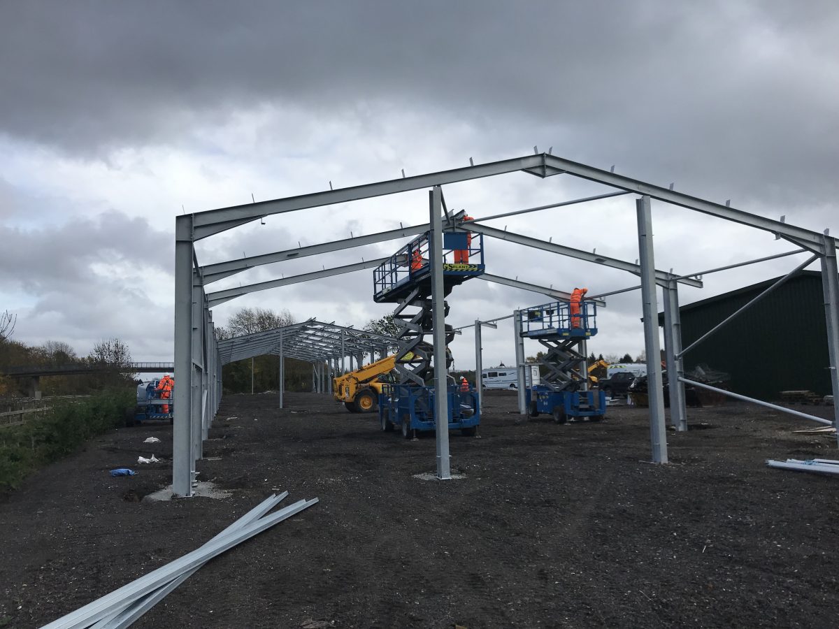 Portal Frame Building - Burden Bros Construction