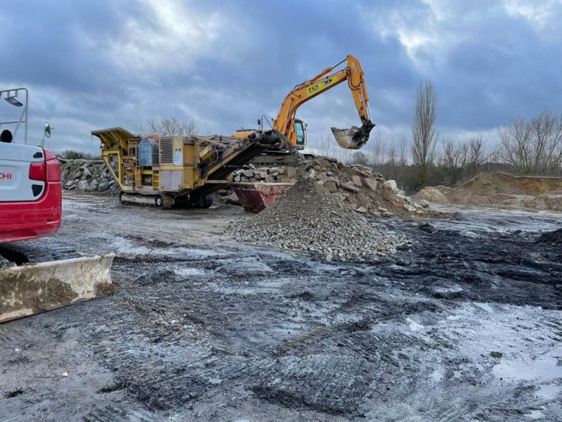 Concrete Batching Plant Construction Gallery | Burden Bros